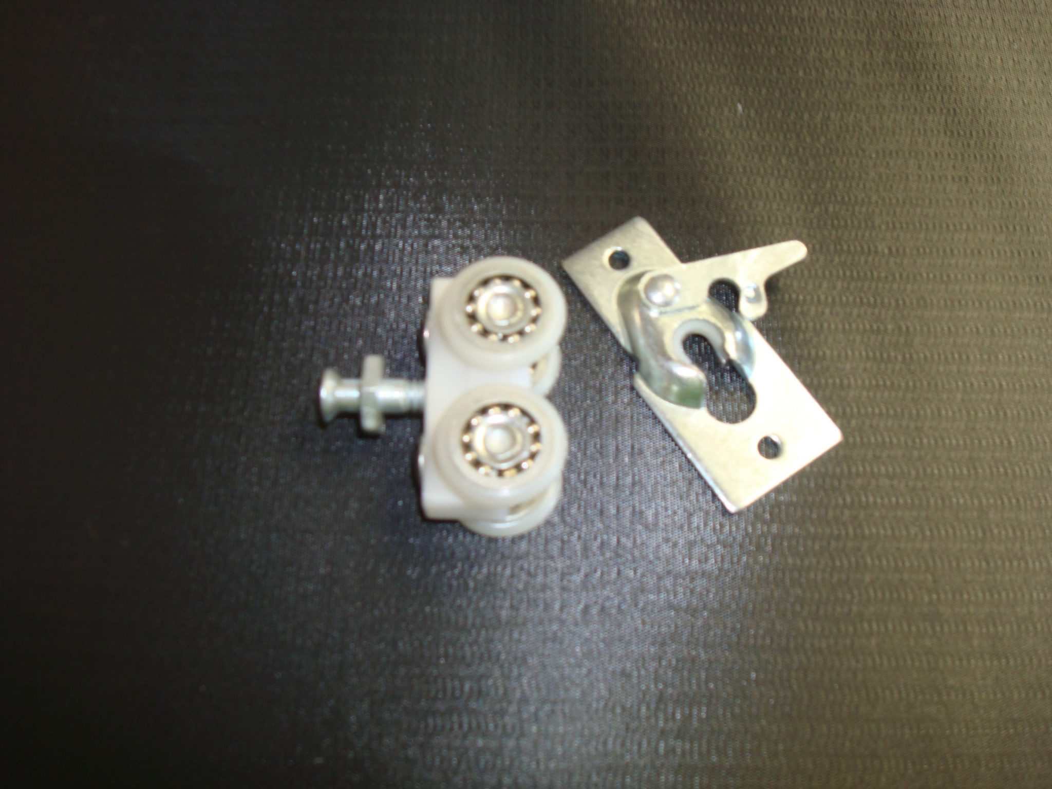 Door Wheel Assembly (4 Small Wheels, Bracket, & 2 Screws) | Energenics